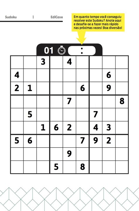 Sudoku Master Ed 01 Médio Difícil Só Jogos 9x9 1 Jogo Por Página