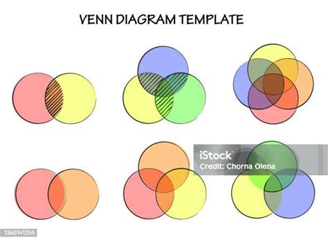 벤 다이어그램 낙서 손으로 그린 인포그래픽 템플릿 벡터 그림입니다 차트에 대한 스톡 벡터 아트 및 기타 이미지 차트 0명 3가지 개체 Istock