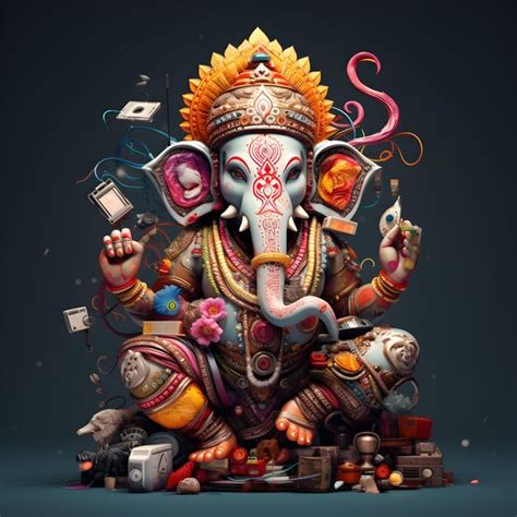Premium Photo Ganesha For Ganesh Chaturthi Festival