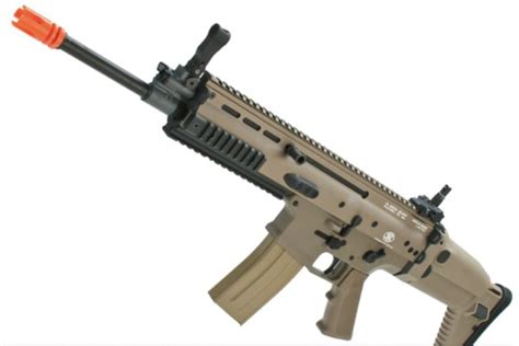 Vfc Fn Herstal Licensed Full Metal Scar Light Airsoft Aeg Rifle By
