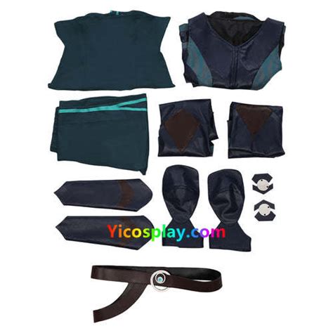 Rayla Costume Dragon Prince Halloween Cosplay Outfit Yicosplay