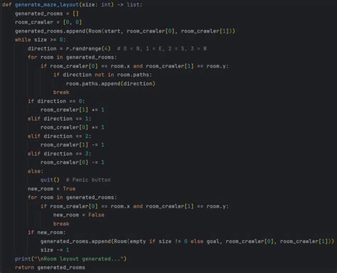 An Algorithm I Wrote To Generate A Maze Using A Random Walk R