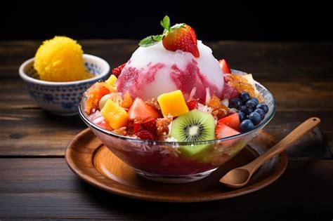 Premium Ai Image Photo Sop Buah Or Es Buah Is Mixed Fruit With