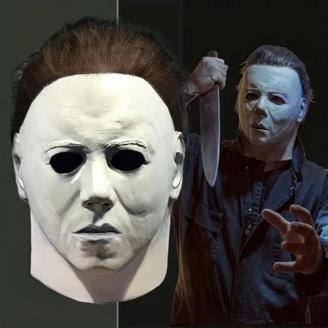 2023 Michael Myers Masks Halloween Horror Cosplay Latex Full Head Mask