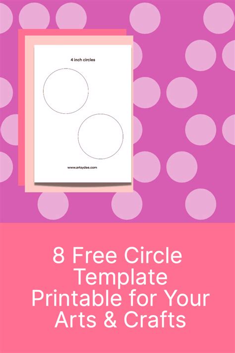 Get Creative With These 8 Free Circle Template Printables Artsydee