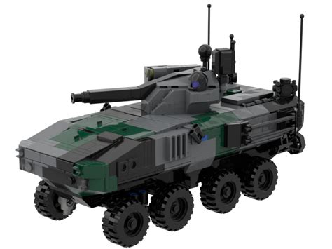 Lego Moc Amphibious Combat Vehicle By Somerslego Rebrickable Build