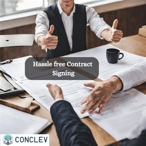 No More Contract Signing Headaches Or Last Minute Surprises Conclev Medium