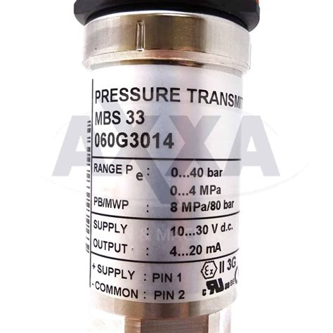 Pressure Transmitter 060g3014 Danfoss Mbs 33 Mbs33 Axxa Motor