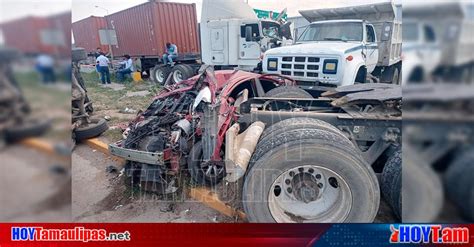 Hoy Tamaulipas Accidentes En Tamaulipas Encontronazo Entre 5