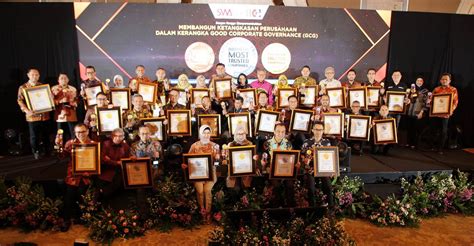 Indonesia Trusted Companies Award 2023 Based On Cgpi 2022 Iicg