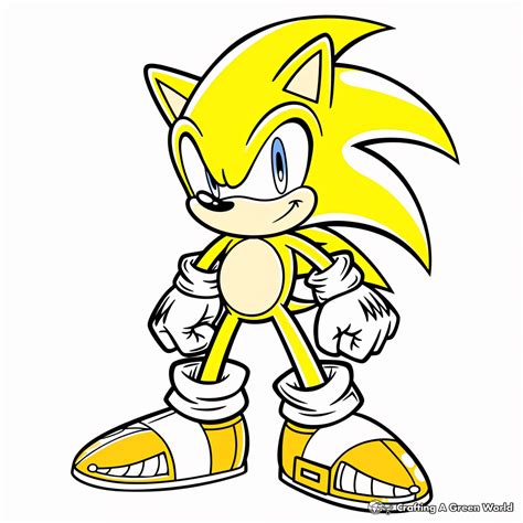 Sonic Yellow Coloring