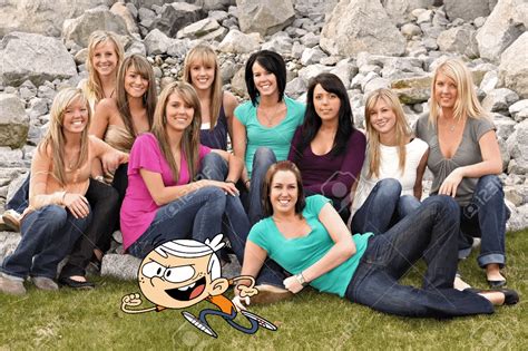 Lincoln Loud Faster Ft Her 10 Sisters Rgangstaswithwaifus