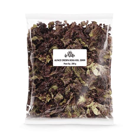 Alface Crespa Roxa La Vita