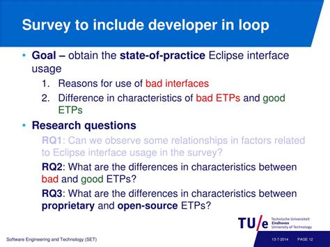 Ppt Analyzing The Eclipse Api Usage Putting The Developer In The