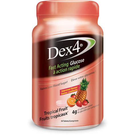 Dex4 Glucose Tablets Bottles