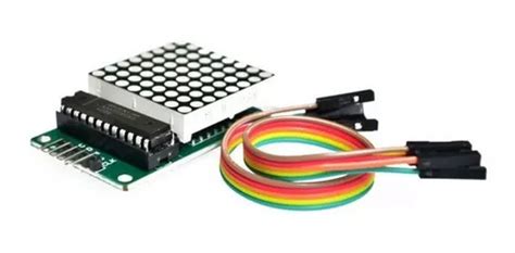 Módulo Display Matriz De Led 8x8 Com Max7219 Vermelho Parcelamento