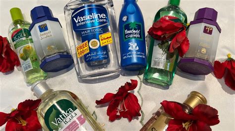 أفضل زيوت لتنعيم الشعر الجاف والخشن زيت ڤاتيكا وباراشوت و تونك فازلين و صانسيلك وعبد الصمد