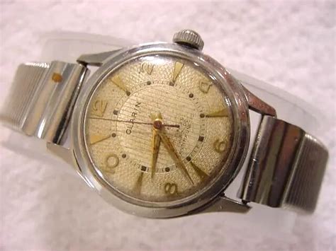 Vintage Large Antique Wwii World War Ii Military Clarin Mens Watch Eur