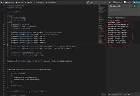Esteban Lopez On Linkedin A Simple Fraction Class Example Some Functionality Was Intentionally
