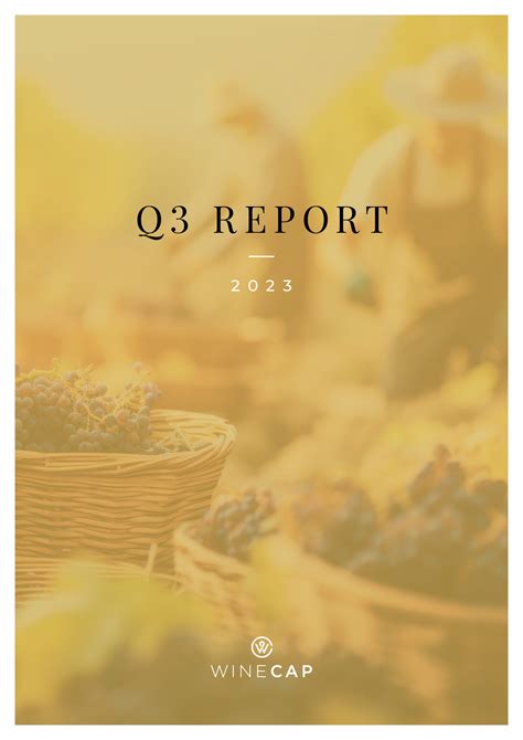 Q3 2023 Fine Wine Report Winecap