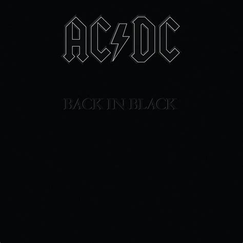Acdc Back In Black Lyrics And Tracklist Genius