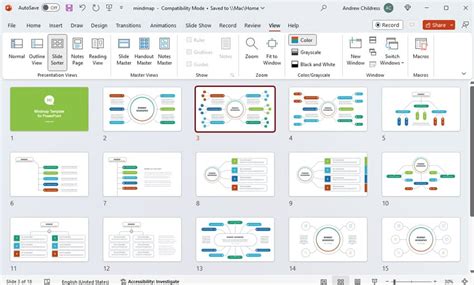 Quickly Make A Mind Map In Powerpoint With Templates Video Envato
