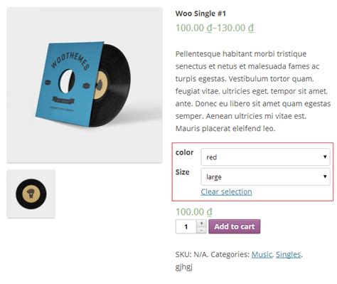 Tạo Variable Product Trong Woocommerce Bằng Php Hoàng Web