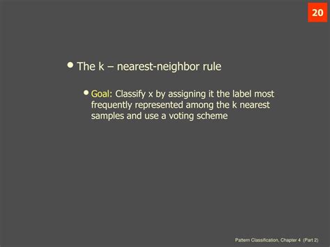 Ppt Chapter Part Non Parametric Classification Sections