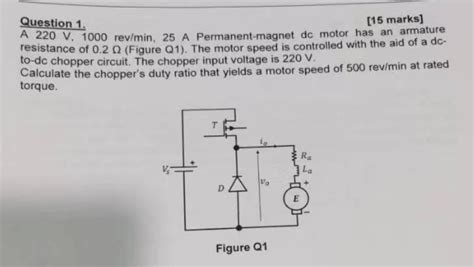 Solved Question Marks A V Rev Min A Chegg