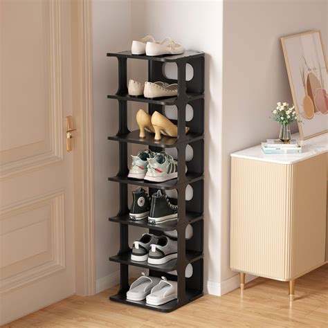 Small Shoe Rack For Closet Free Standing Narrow Shoe Rack