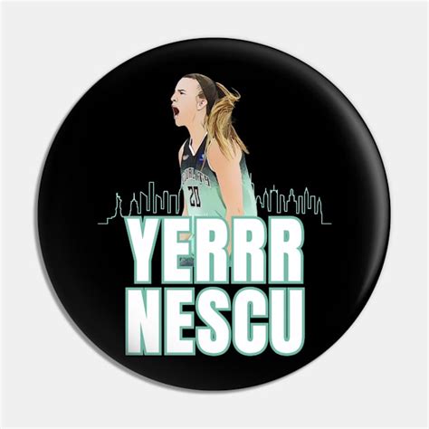Yerrr Nescu Sabrina Ionescu New York Liberty Wnba Sabrina Ionescu Pin Teepublic