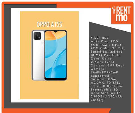 OPPO A15s 4 64GB Buy Rent Pay In Installments Rent To Own Installment Pay