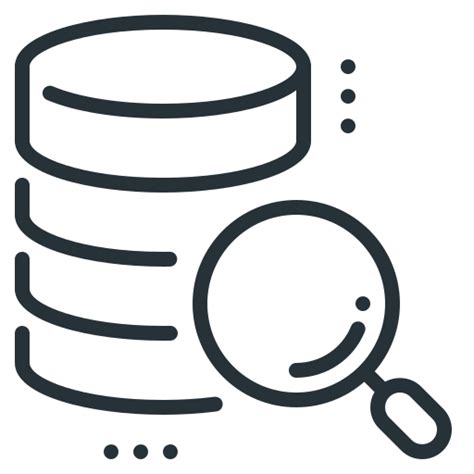 데이터 베이스 아이콘 Generic Outline Freepik