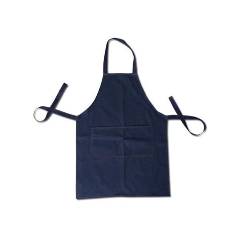 Bib Apron Color Denim