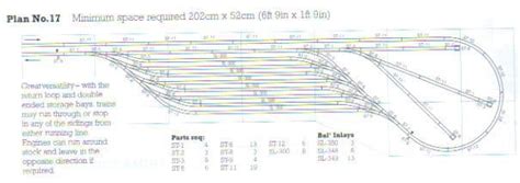 St Pl17 Peco Complete Track Package For Peco Setrack Plan 17