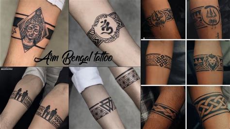 Arm Band Tattoo 25 Band Tattoo Design Youtube