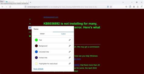 Firefox Improves Reader Mode With Custom Themes To Beat Edge S Immersive Reader