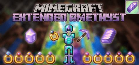 Extended Amethyst Minecraft Addon