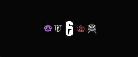 Rainbow 6 Siege Minimalism Dark Black Background Rainbow Six