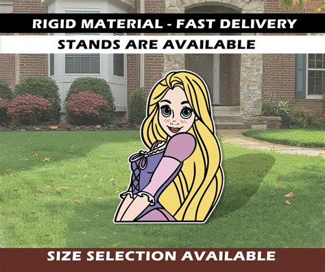 Rapunzel Cutout Princess Bust Cutouts Rapunzel Backdrop Rapunzel Party Decor Rapunzel Theme