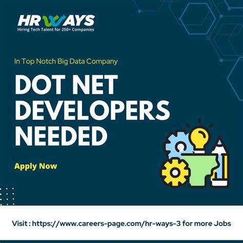 hadiqa habib on linkedin looking for dot net developers in top notch big data company via hr