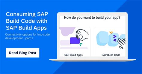 Sap Build On Linkedin Consuming Sap With Sap Build Apps Connectivity