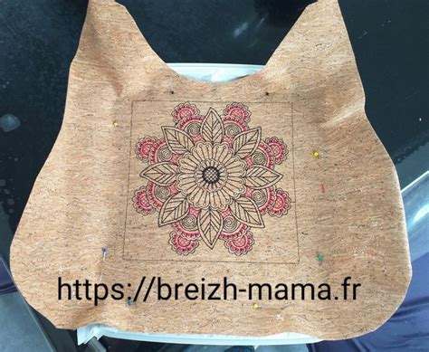 Sac Besace Mandala Tuto Breizh Mama Reusable Tote Bags Tote Bag