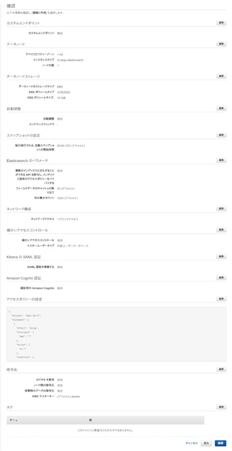 Fessでaws Elasticsearch Serviceの利用方法 今日のひとこと