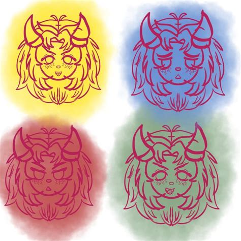 Clones De Hantengu Head Chibi🧺💗 Byme Демоны