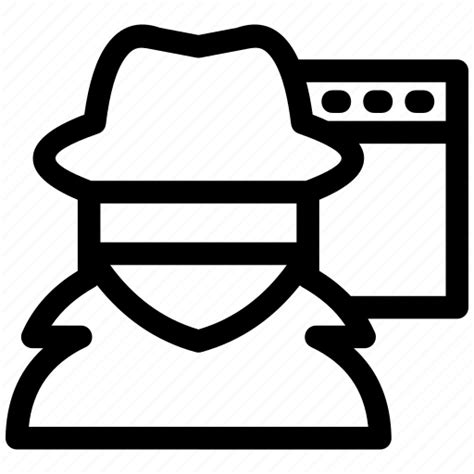 Hacker Computer Security Cyber Hacking Network Icon Download On