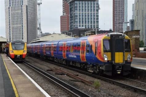 Photo 458 507 Class 458 5 5 Jop 5 Car Emu No 458 507 Of South