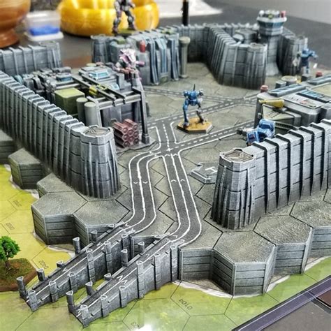 Download 3d Printing Templates Battletech Forward Base Hex Friendly