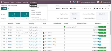 3 Way Matching Purchase Reception And Bills In Odoo ERP Software