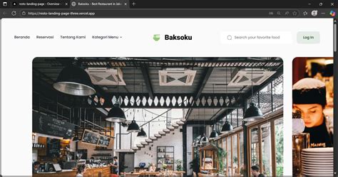Cara Edit Dan Deploy Template Restaurant Landing Page Html Tailwind Css